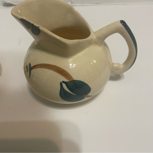 Purinton Slip Ware | Dining | 4mini Creamer Pitcher Set Ceramic ...